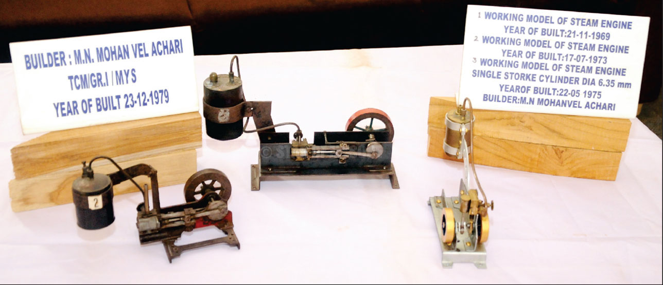 Father-Son’s passion for building steam engine models from scratch ...