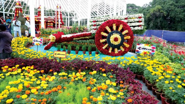 Flower Show, Musical Fountain beckon visitors - Star of Mysore