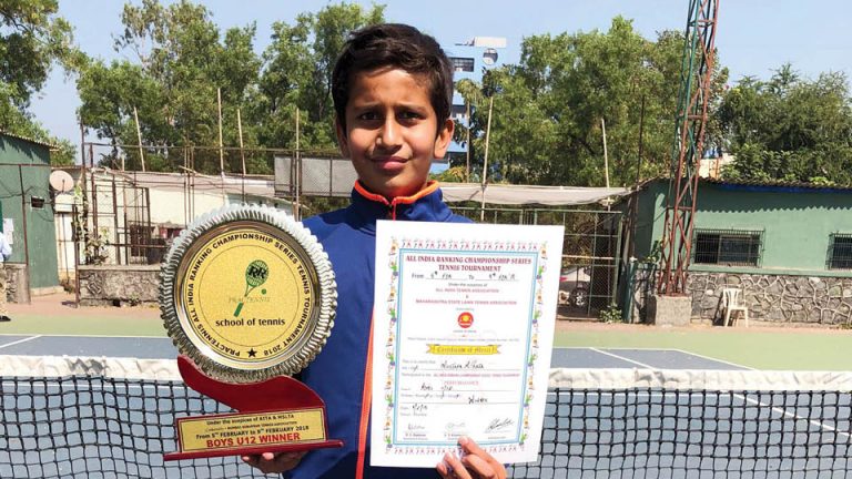 Tennis Talent: Mustafa Raja - Star of Mysore