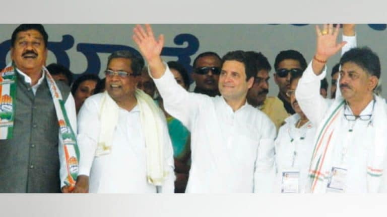 A.R. Krishnamurthy joins Congress - Star of Mysore