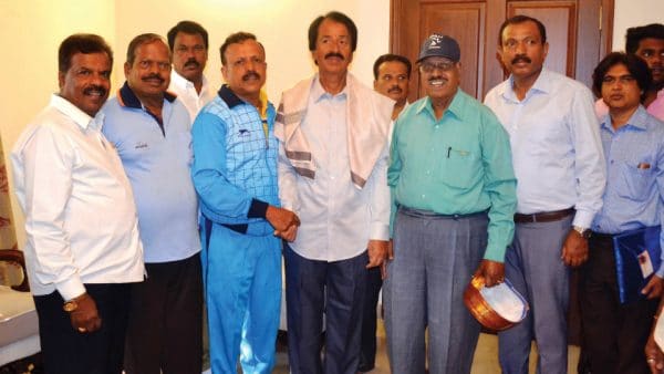 Mysore Athletics Club greets Vasu - Star of Mysore
