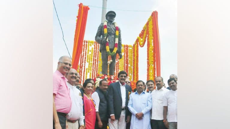 Field Marshal K.M. Cariappa statue unveiled near Bengaluru Kodava ...