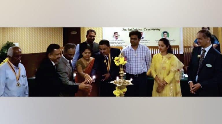 New team for Lions Club of Mysore Jeevadhara - Star of Mysore