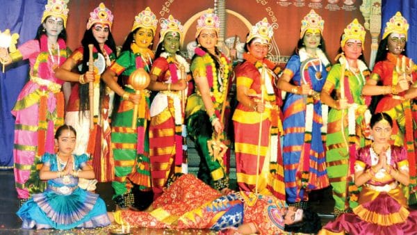 'Nava Durge’ at Ganabharathi - Star of Mysore