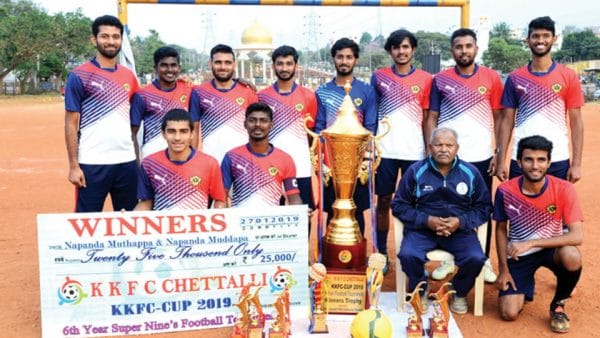 Winners of State-level Football - Star of Mysore