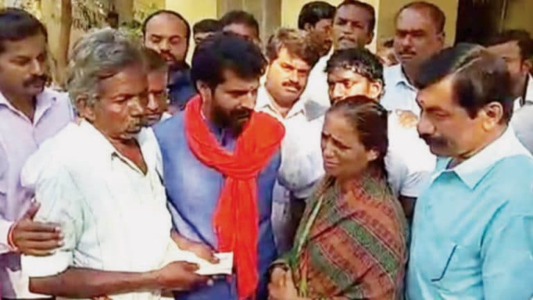 C.T. Ravi holds conciliatory talks with accident victims at Mandya ...