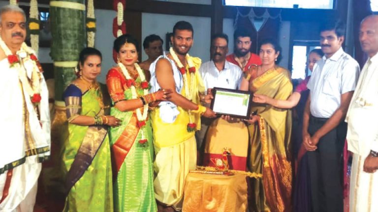 MCC Engineer spreads ‘Green Wedding’ message through son’s marriage ...