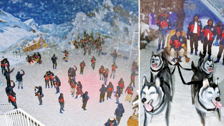 GRS Snow Park Opens - Star of Mysore