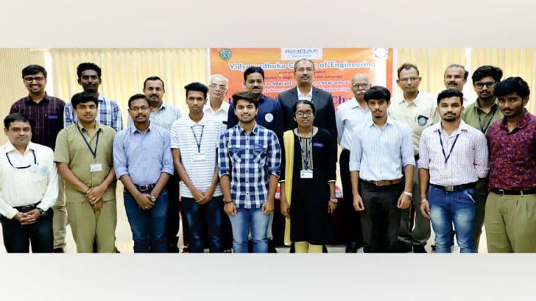 ISHRAE Students Chapter installed - Star of Mysore