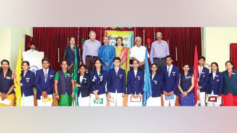 Investiture Ceremony: BHARATIYA VIDYA BHAVAN (BVB) SCHOOL - Star of Mysore