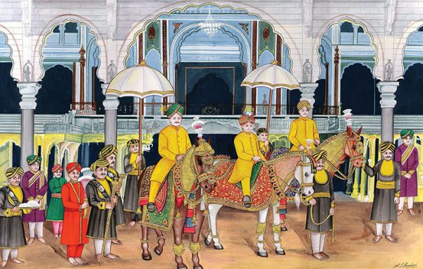 Jayachamaraja Wadiyar enlivened through Art - Star of Mysore