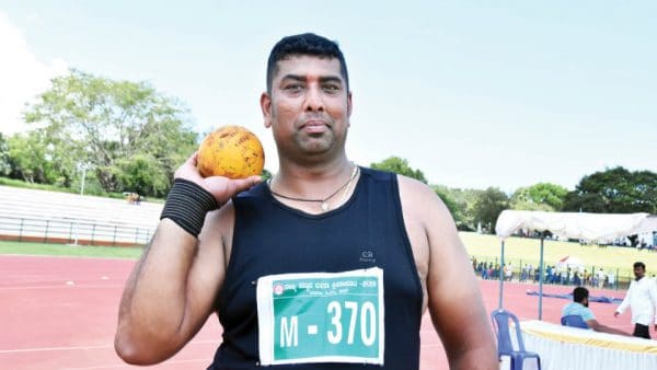 Record-breaking shot-putter : M.C. Mohan Kumar - Star of Mysore