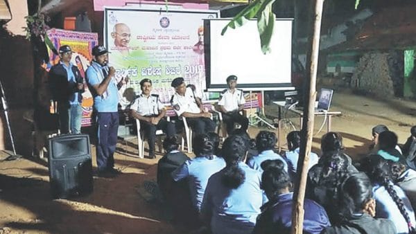 Traffic awareness programmes in rural areas - Star of Mysore