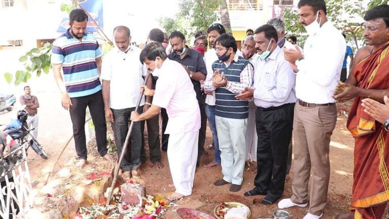 MLA Ramdas performs guddali puja for RO Drinking Water Unit - Star of ...