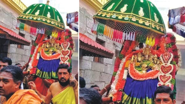 Last Ashada Friday rituals held amid absence of devotees - Star of Mysore