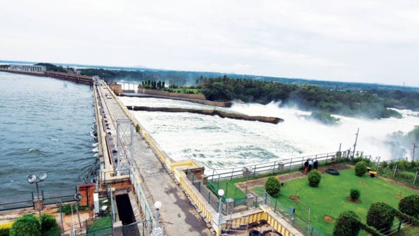 KRS Dam Gates Open - Star of Mysore