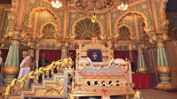 Navarathri at Palace: Golden Throne to be assembled on Sept. 18 - Star ...