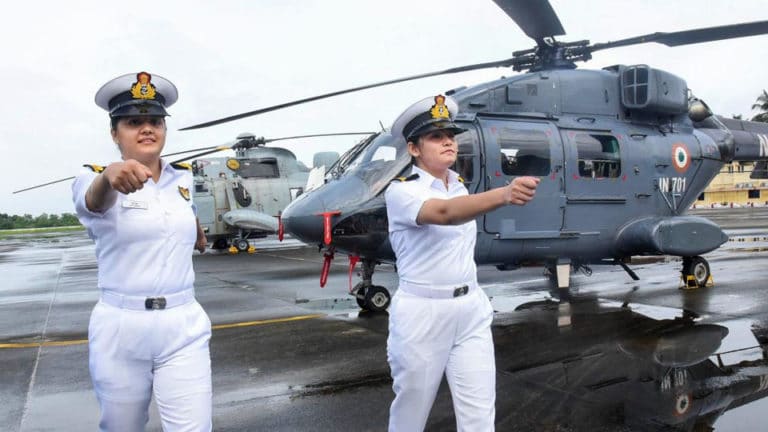 Two women officers to be posted on Indian Navy Warship in historic ...