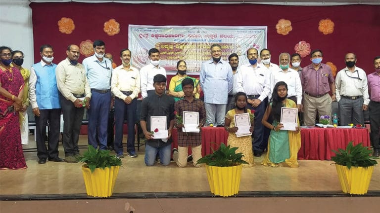 SSLC students who excelled in Govt. Schools felicitated - Star of Mysore