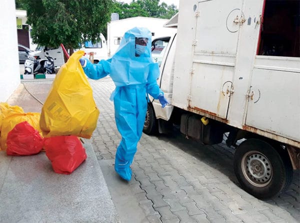 PPE kit Disposal Problem elsewhere but not in Mysuru - Star of Mysore