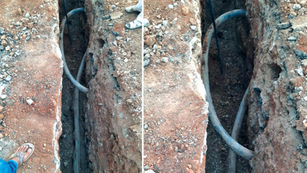 A major mishap averted as JCB touches underground power cable - Star of ...