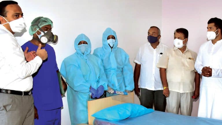 COVID Isolation Care Centre opens in Gokulam - Star of Mysore