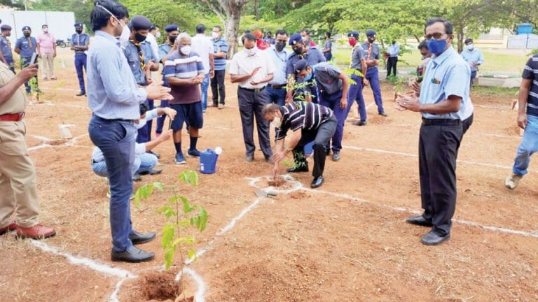 Tree Plantation Drive by SWR Mysuru - Star of Mysore