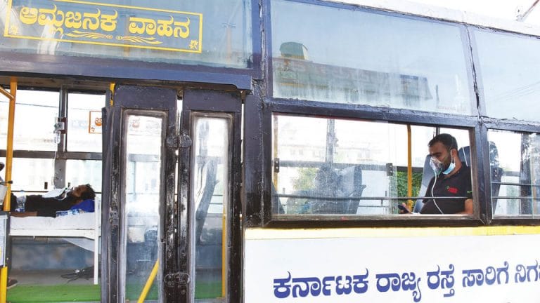 Oxygen buses breathe life into COVID patients - Star of Mysore