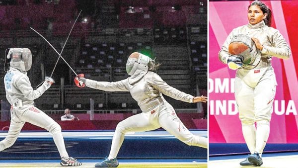PM Modi encourages Indian Fencer, says 'You Gave Your Best' - Star of ...