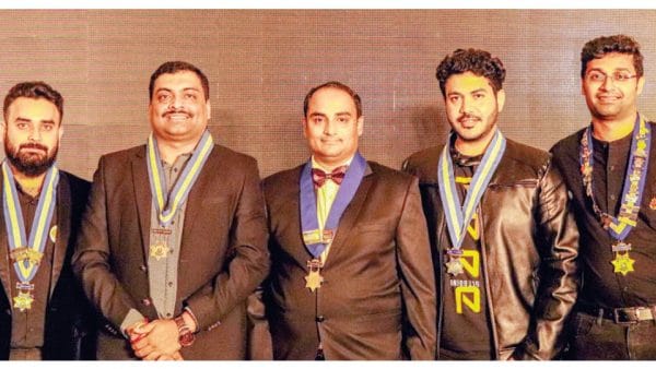 Installation ceremony: Mysore Elite Round Table - Star of Mysore