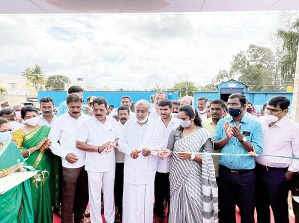 MLA GTD inaugurates new Hootagalli CMC Office - Star of Mysore