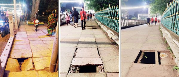 Walk around Mysore Palace at your peril... Stone balustrades crash at ...