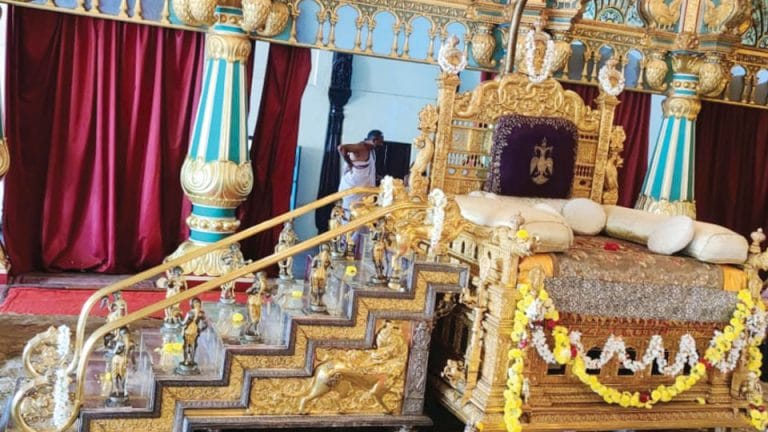 Golden Throne ready for regal tradition - Star of Mysore