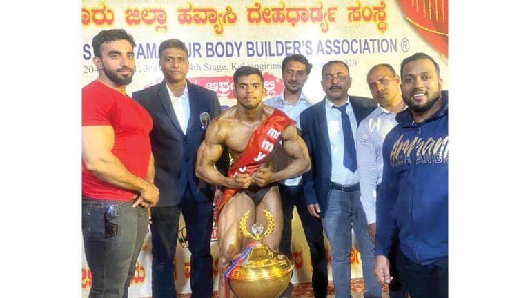 Wins 'Mr. Mysore' title - Star of Mysore