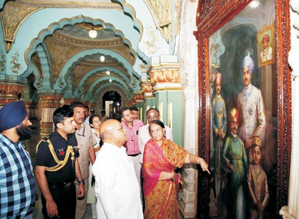 Guv visits Shuka Vana, Palace, KRS - Star of Mysore