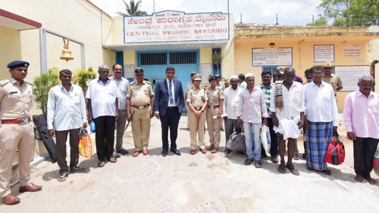 12 prisoners released from Mysuru Jail on good conduct - Star of Mysore