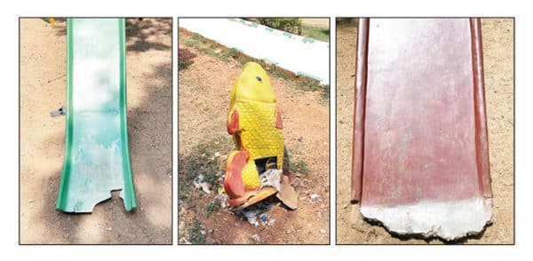 Poor maintenance of Public Parks - Star of Mysore