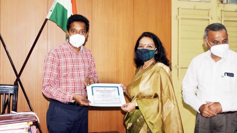 Swachh Vidyalaya Puraskar for NPSI Mysore - Star of Mysore