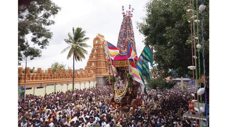 Chamarajeshwaraswamy Rathotsava held after a gap of five years - Star ...