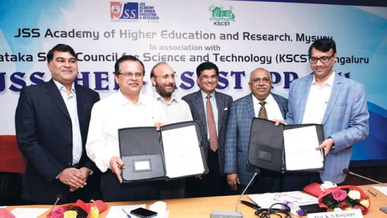 JSS AHER - KSCST IPR Cell inaugurated - Star of Mysore