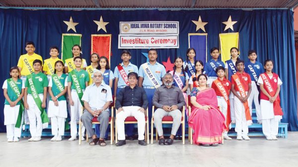 Student Council Members inducted - Star of Mysore