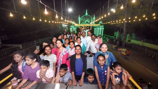 Ambaari ride on dazzling city streets - Star of Mysore