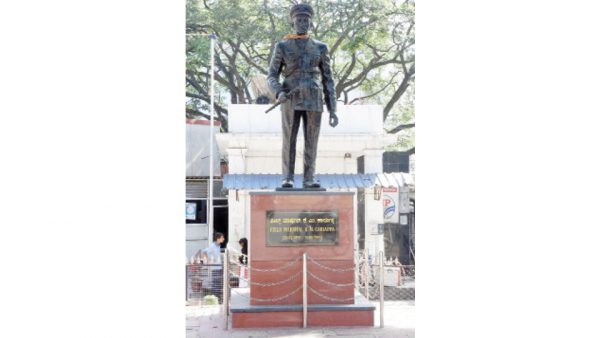 Illuminate Field Marshal K.M. Cariappa Statue - Star of Mysore