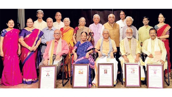 Felicitation marks Krishna Jayanthi at Ganabharathi - Star of Mysore