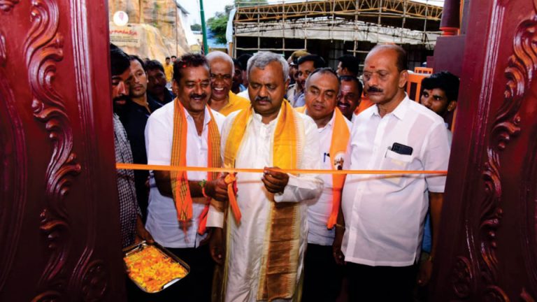 District Minister Somashekar on inauguration-spree - Star of Mysore