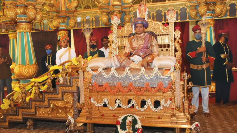 Yaduveer ascends Golden Throne - Star of Mysore