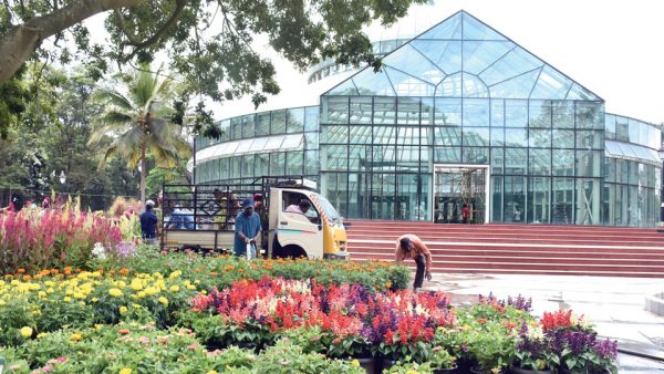 Delhi imagery at Dasara Flower Shows - Star of Mysore