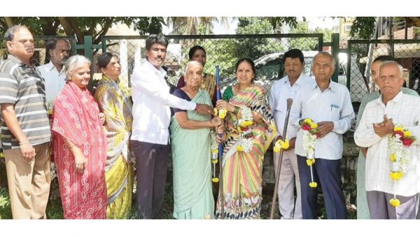 Guddali puja performed for park development works - Star of Mysore