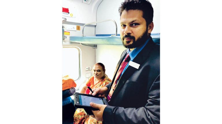 SWR introduces Hand Held Terminals service in trains - Star of Mysore