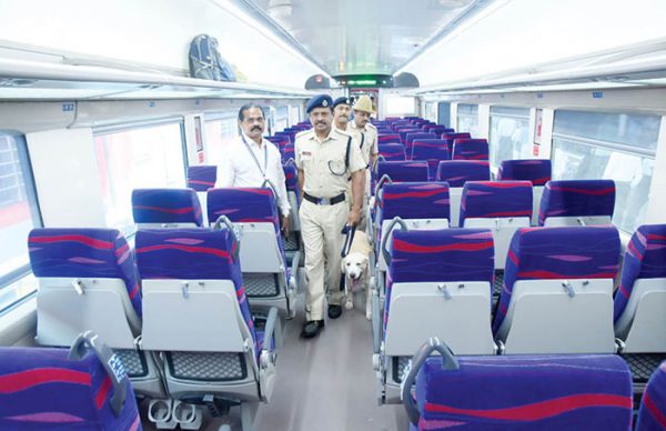 Chennai-Mysuru Vande Bharat Express arrives in city on trial - Star of Mysore